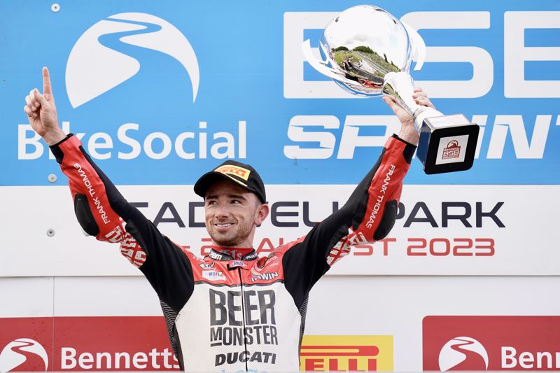 Glenn Irwin Wins On His 200th BSB Race, Cadwell Park Sprint Race ...
