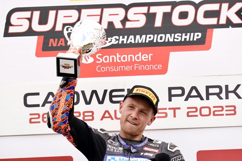 Cadwell Park Superstock Race Local Tim Neave gets the top step - World ...
