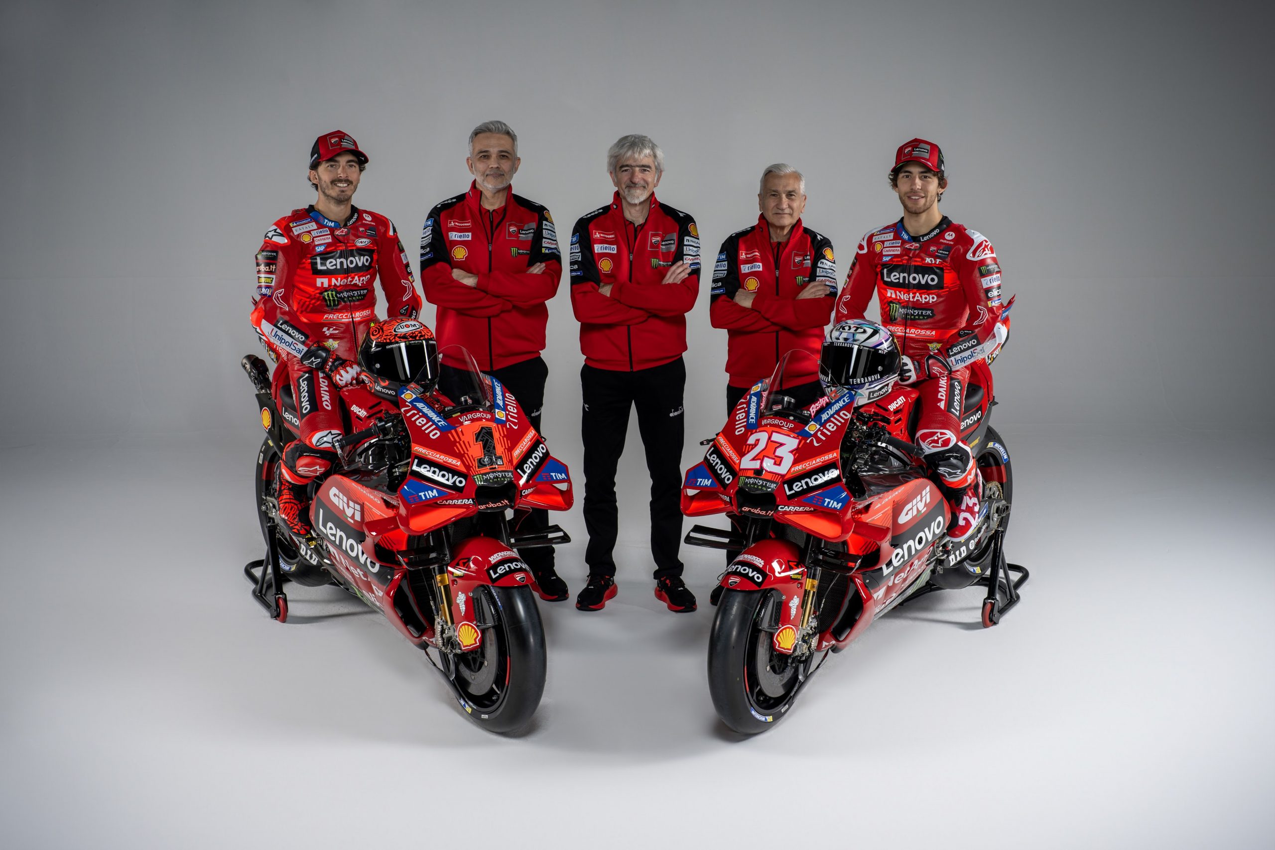 The Ducati Lenovo Team unveils 2024 livery in Madonna di Campiglio ...