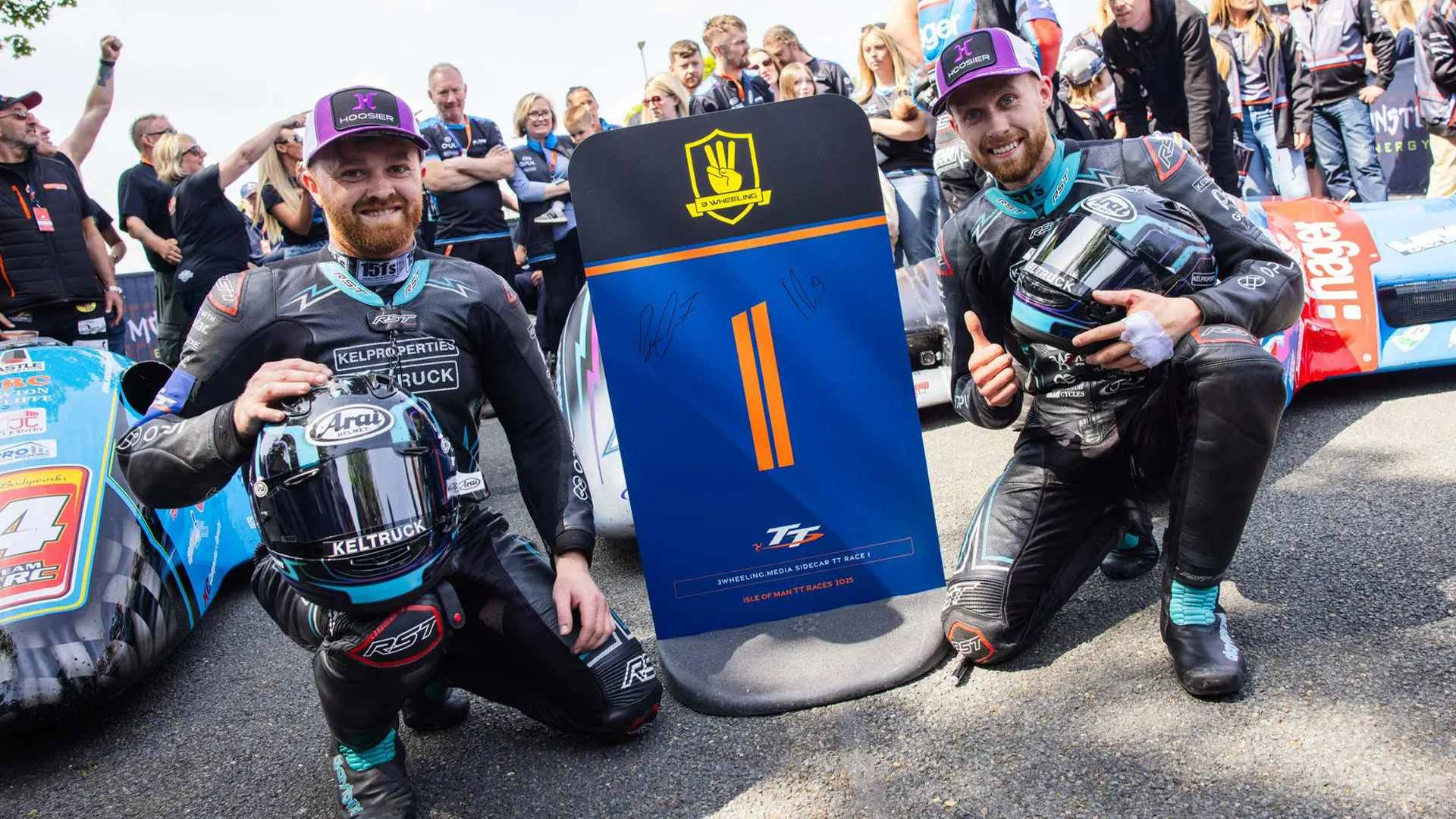 Crowe Brothers Clinch Third TT Win with New 121mph Sidecar Lap Record ...