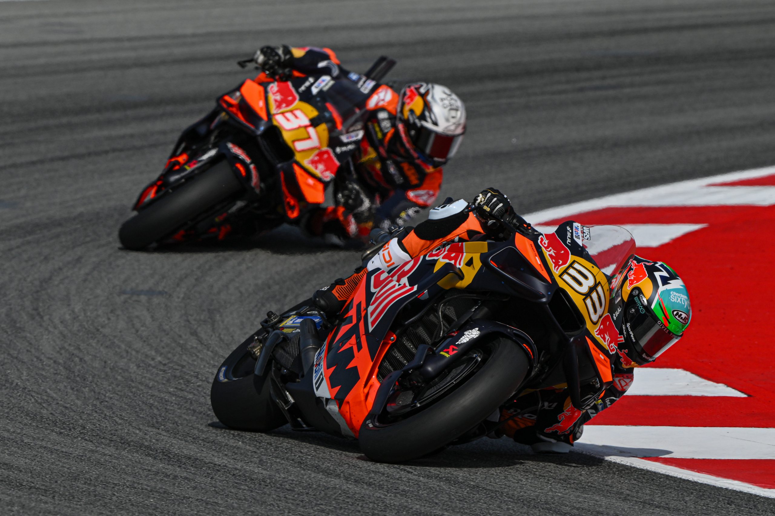 Binder Leads KTM 1–2 as Barcelona Weekend Kicks Off - World Racing News